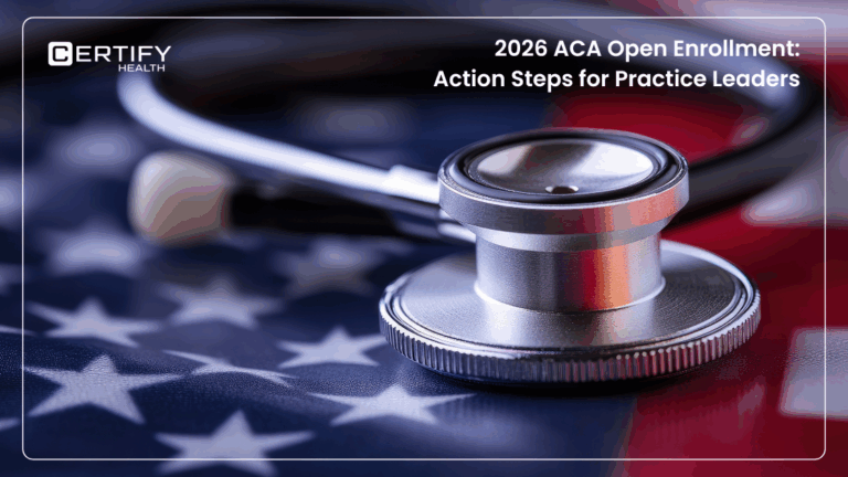 ACA Open Enrollment 2026: Action Plan for Practice Leaders to Combat ...